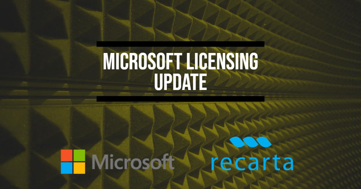 Microsoft Licensing Update May 23 - Recarta - Dependable IT ...