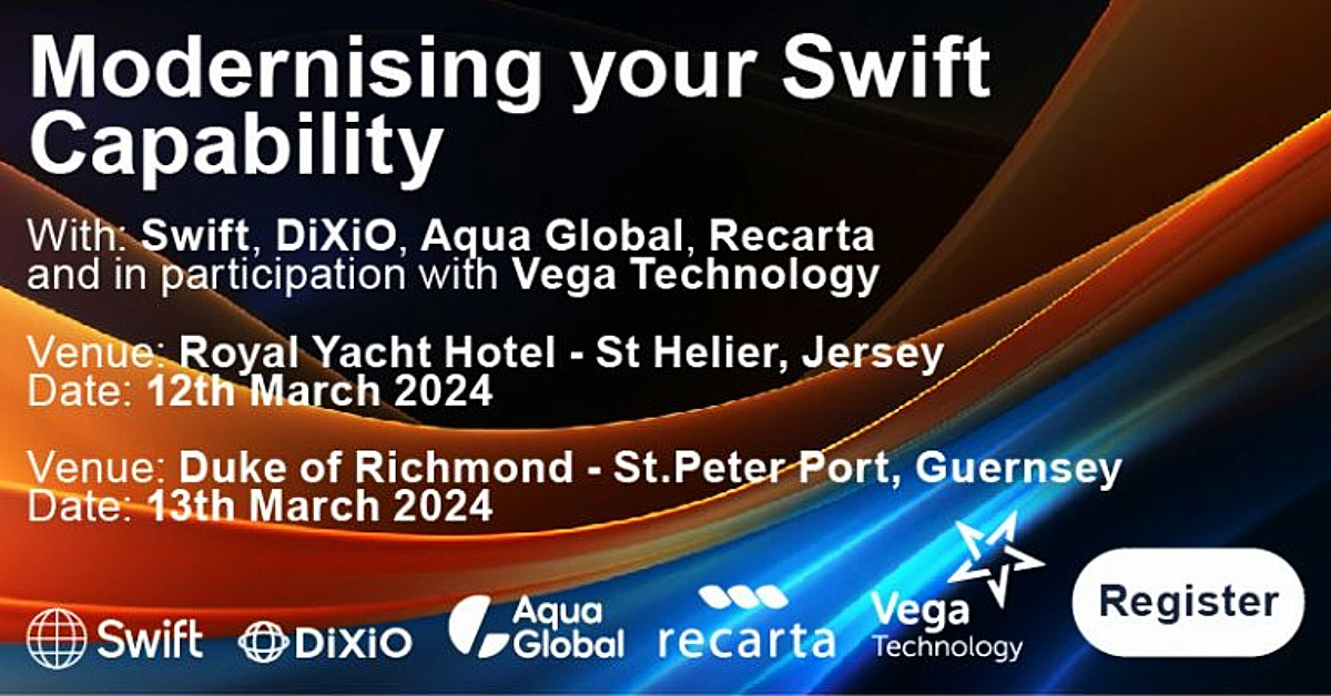 Modernising Your Swift Capability – Channel Island Event: 12/03/2024 ...